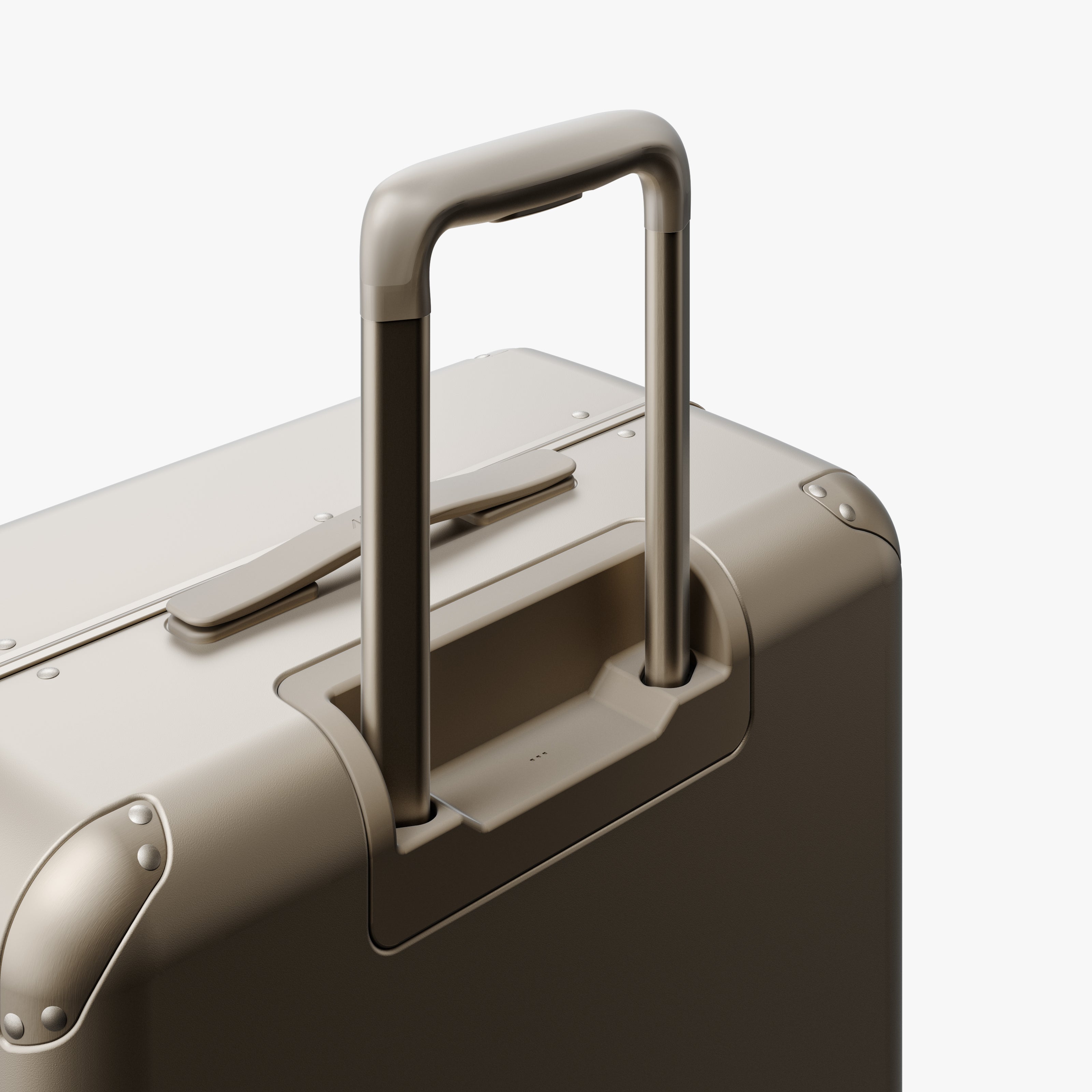 Hybrid Check-In Medium Luggage | Aluminum Suitcases – Monos