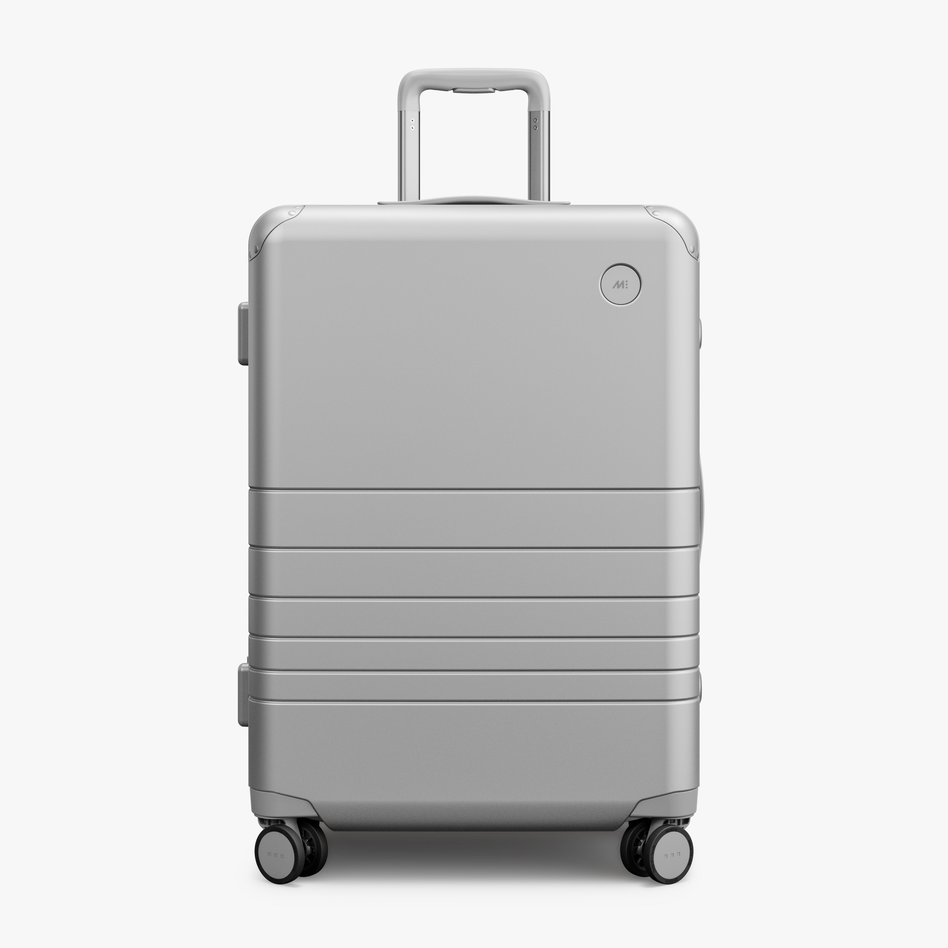 Hybrid Check-In Medium Luggage | Aluminum Suitcases – Monos