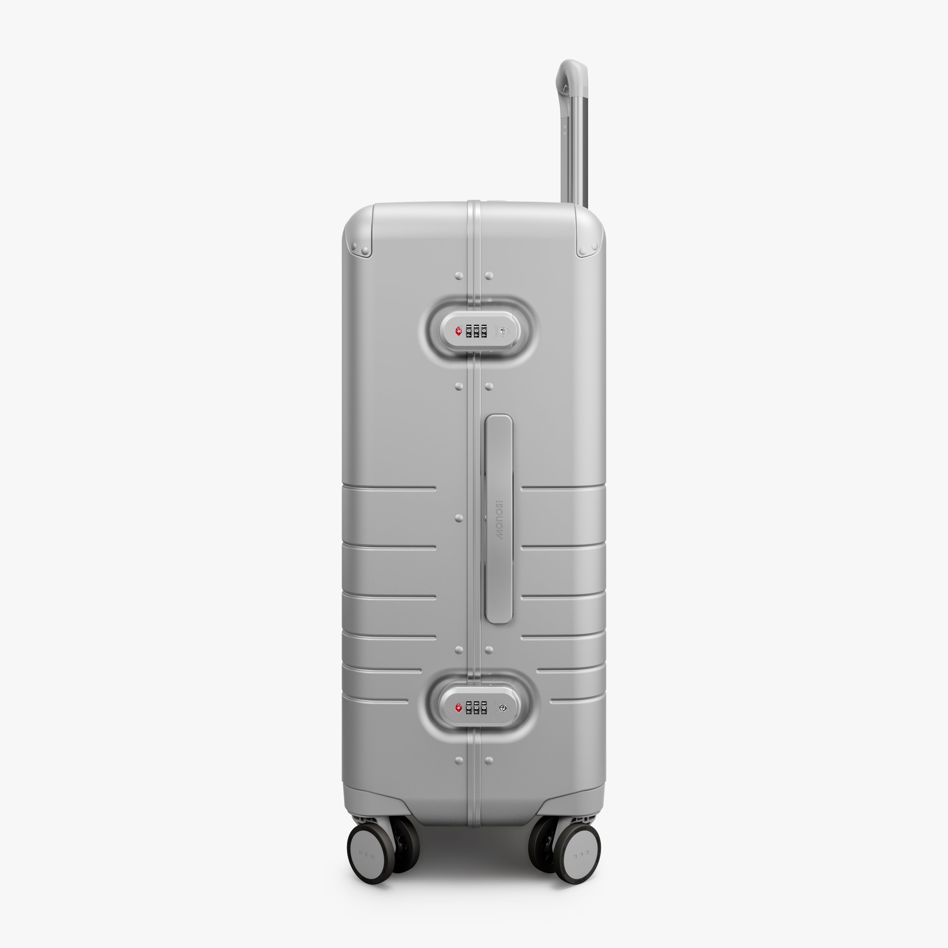 Hybrid Check-In Medium Luggage | Aluminum Suitcases – Monos