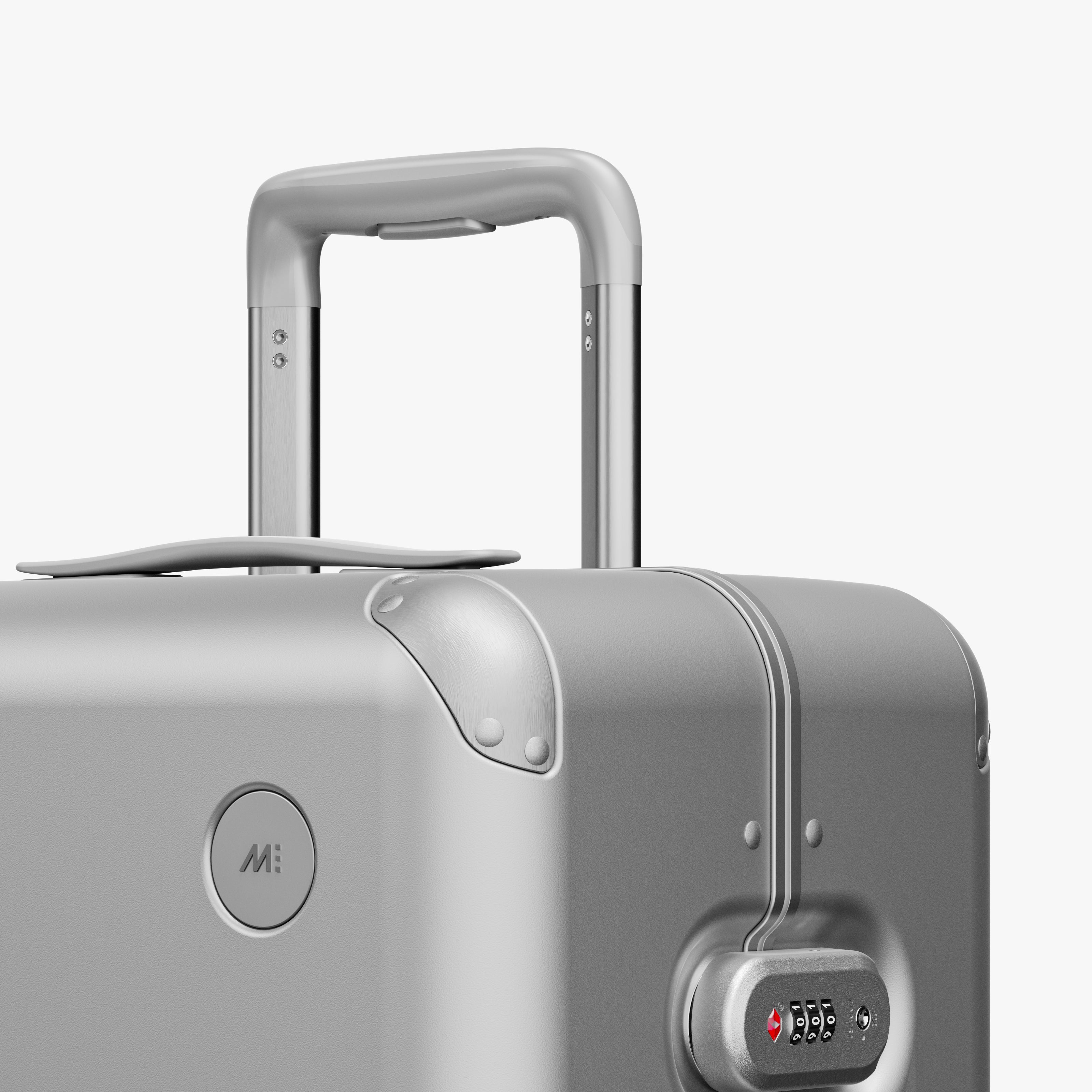 Hybrid Check-In Medium Luggage | Aluminum Suitcases – Monos