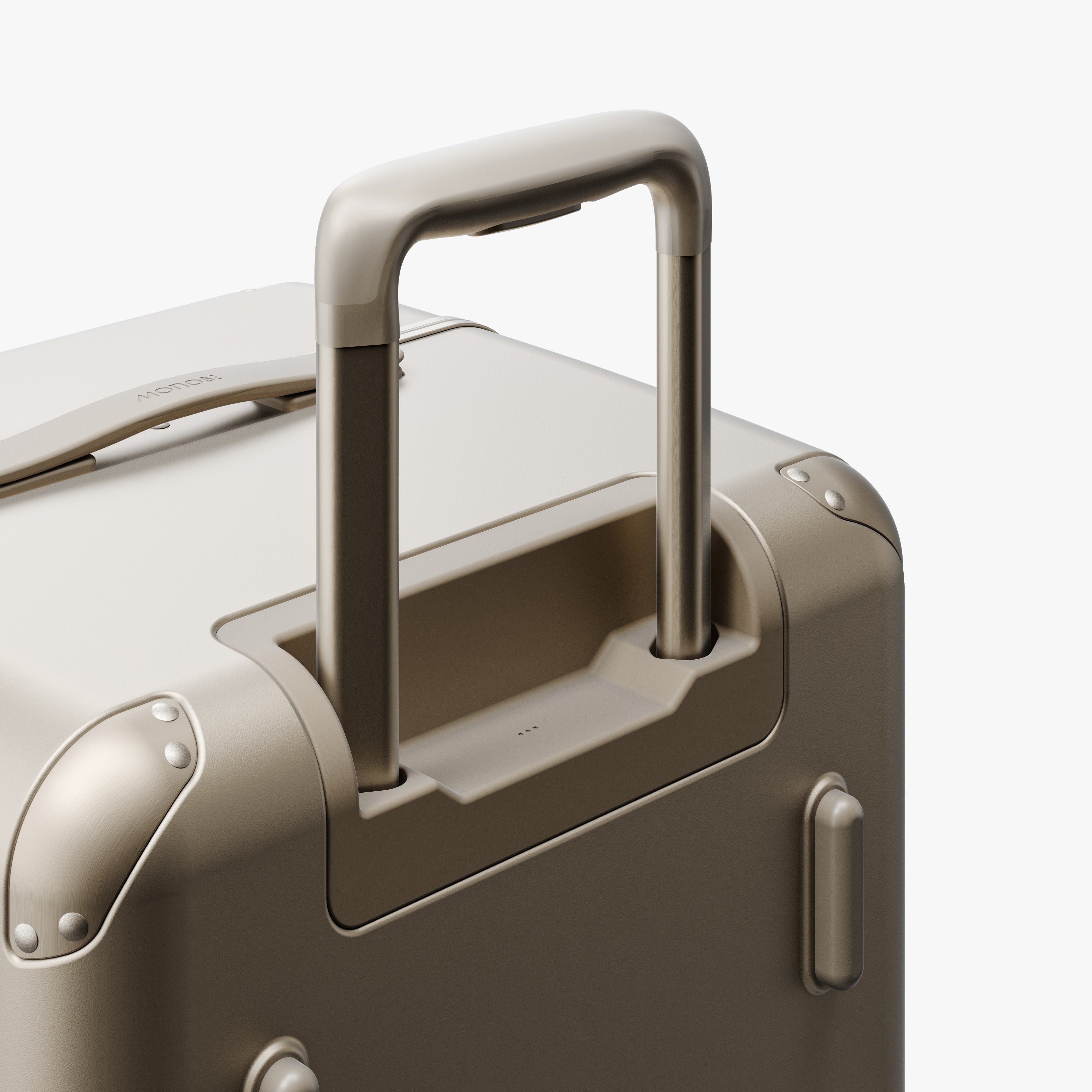 Hybrid Trunk Check-In Luggage | Aluminum Suitcases – Monos Canada