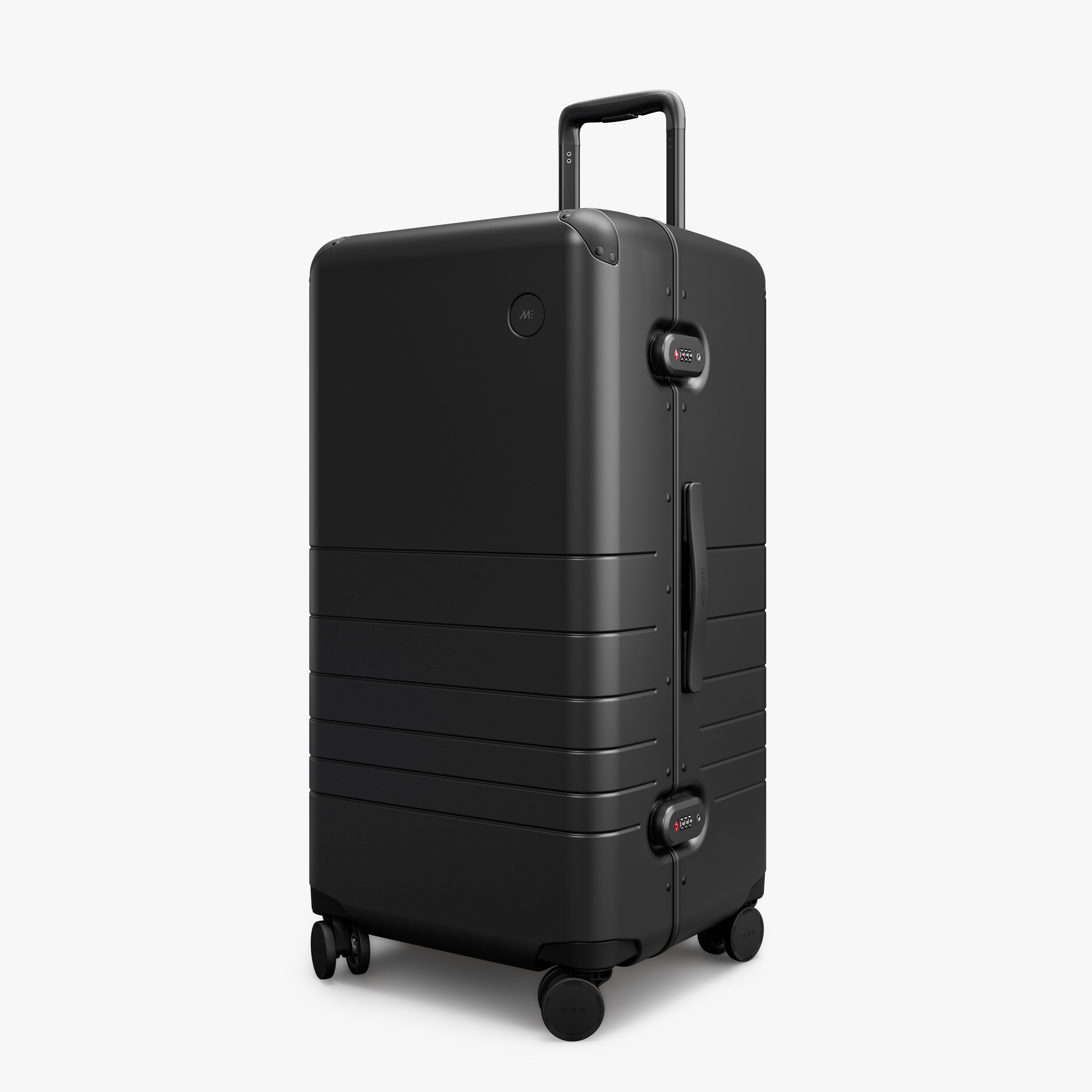 Hybrid Trunk Check-In Luggage | Aluminum Suitcases – Monos