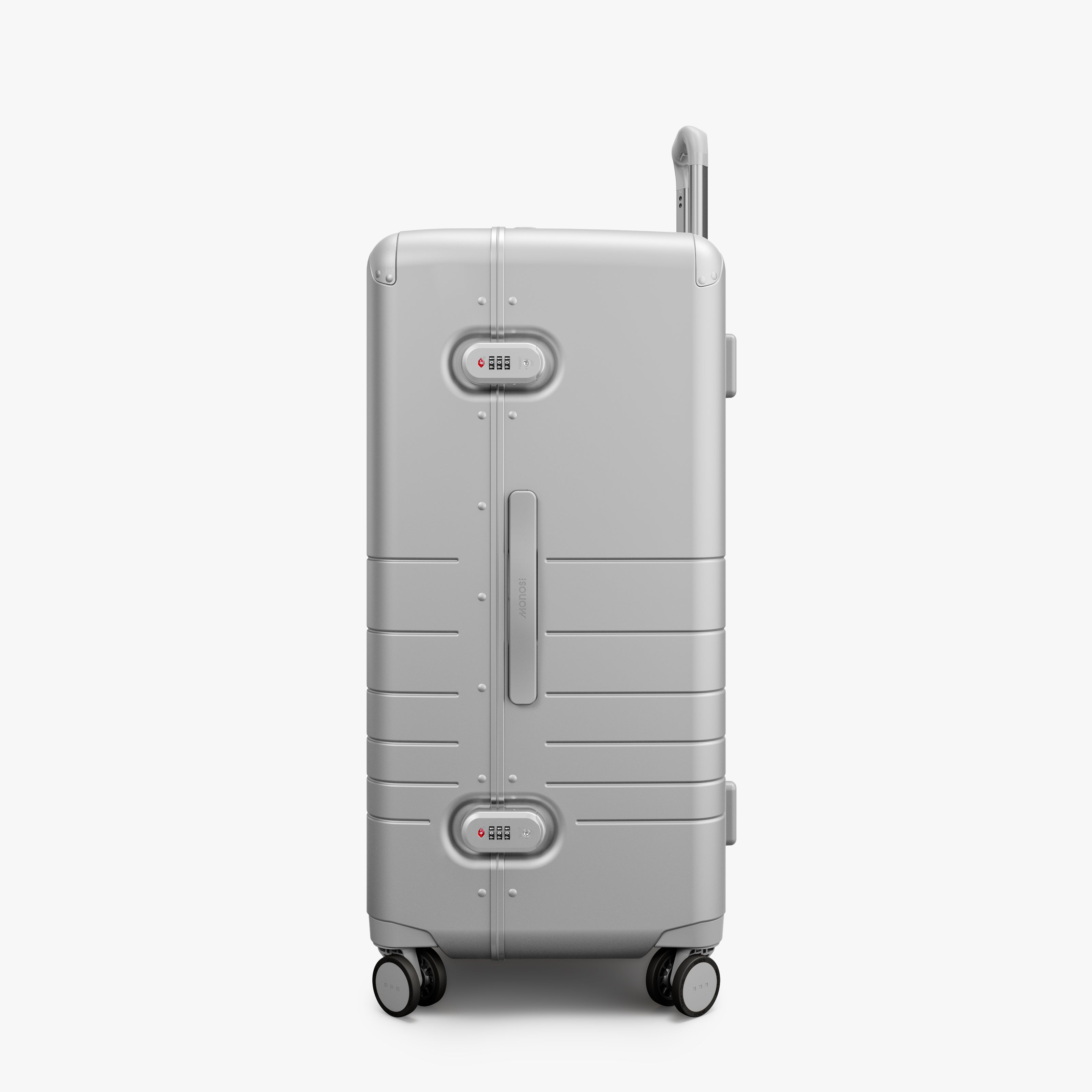 Hybrid Trunk Check-In Luggage | Aluminum Suitcases – Monos
