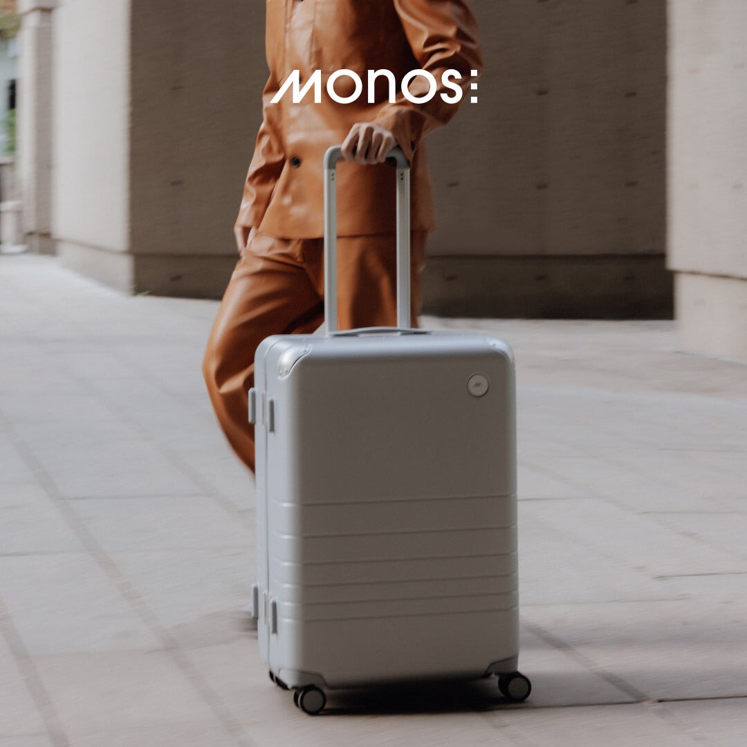 Hybrid Check-In Medium Luggage | Aluminum Suitcases – Monos